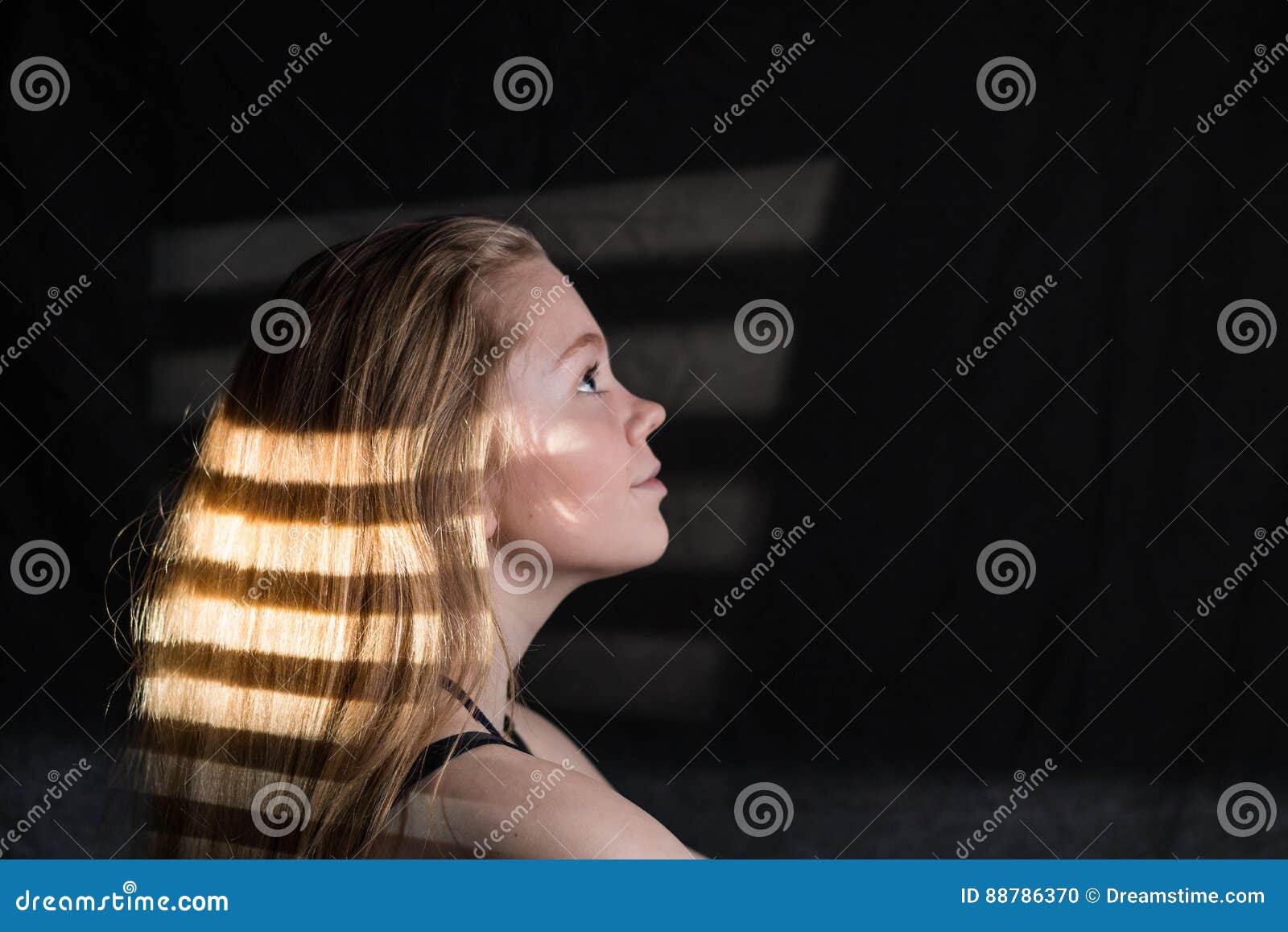 Stripe shadow stock photo. Image of contemplation, teenage - 88786370