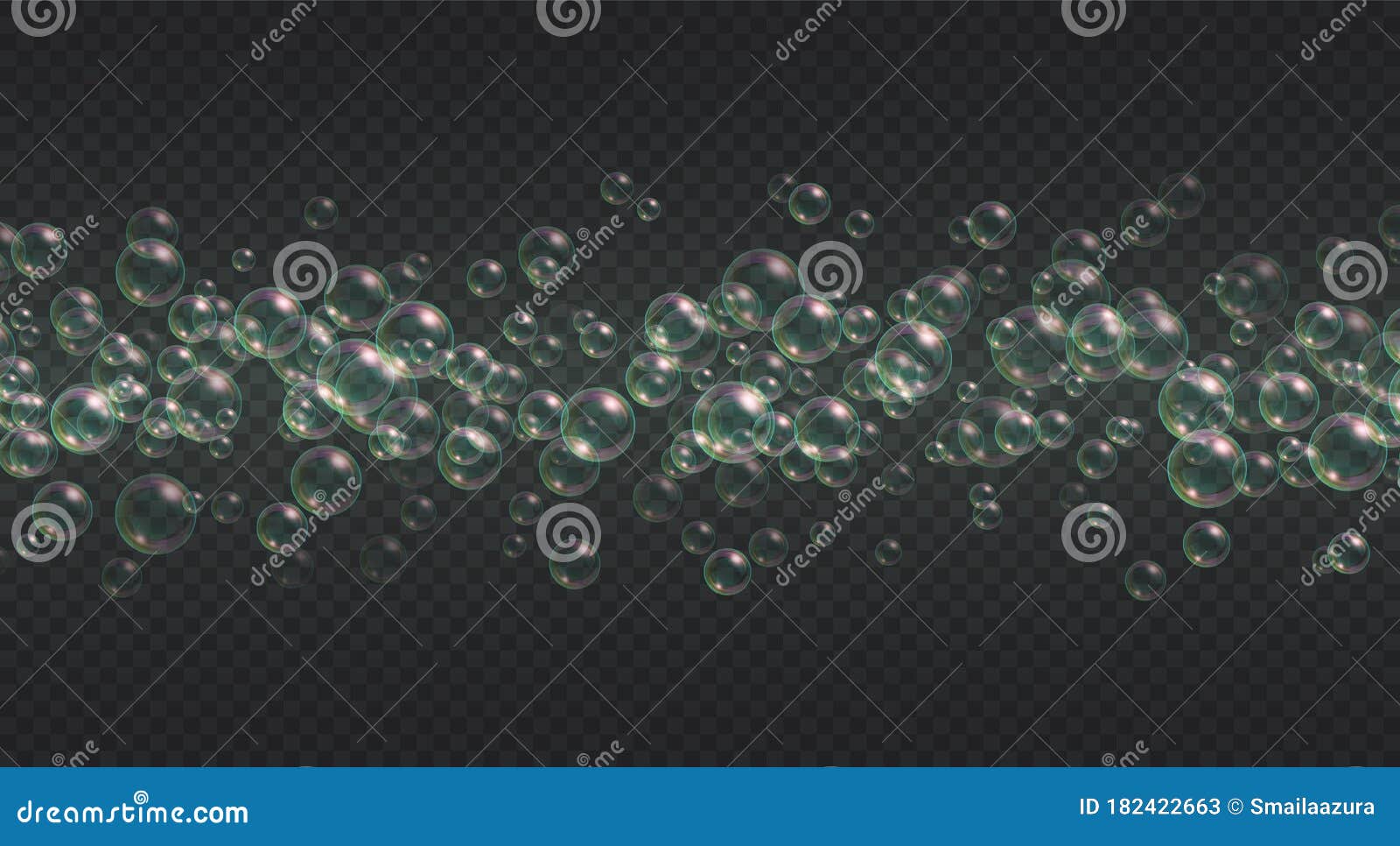 Bath Lather Realistic Illustrarion On Transparent Background. Soap Foam ...