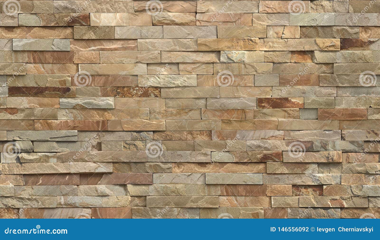 Strip Parallels Stone Wall Cladding Seamless Texture Stock Photography ...