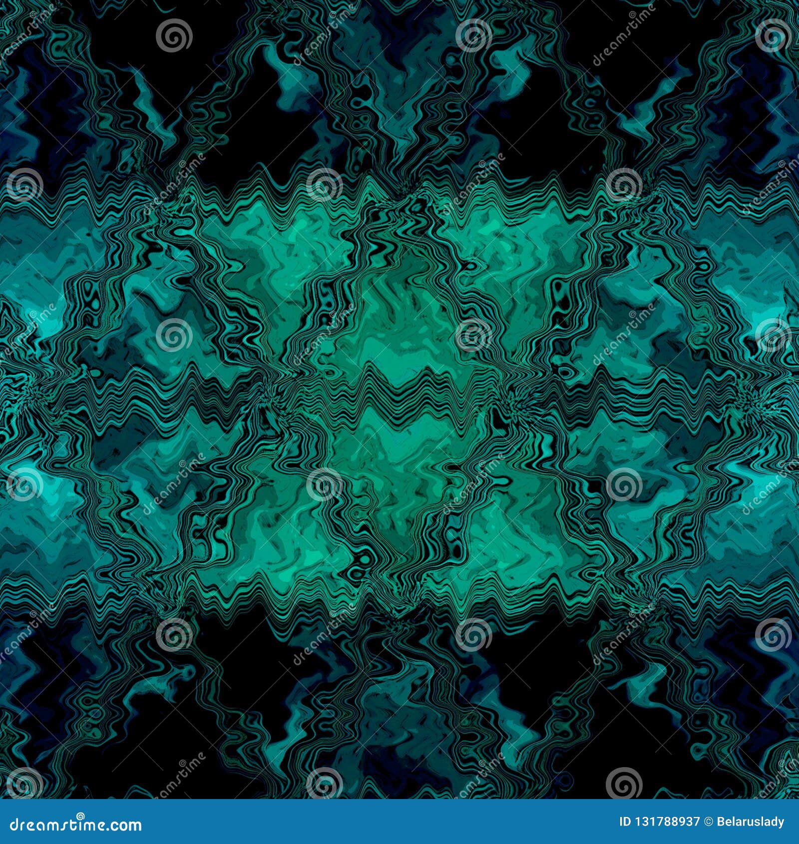 Stripe For Text In Dark Neon Teal Color On Black Background Stock Illustration Illustration Of