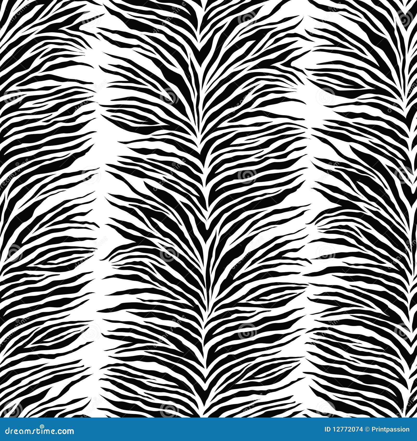 Stripe zebra print stock vector. Illustration of vertical - 12772074