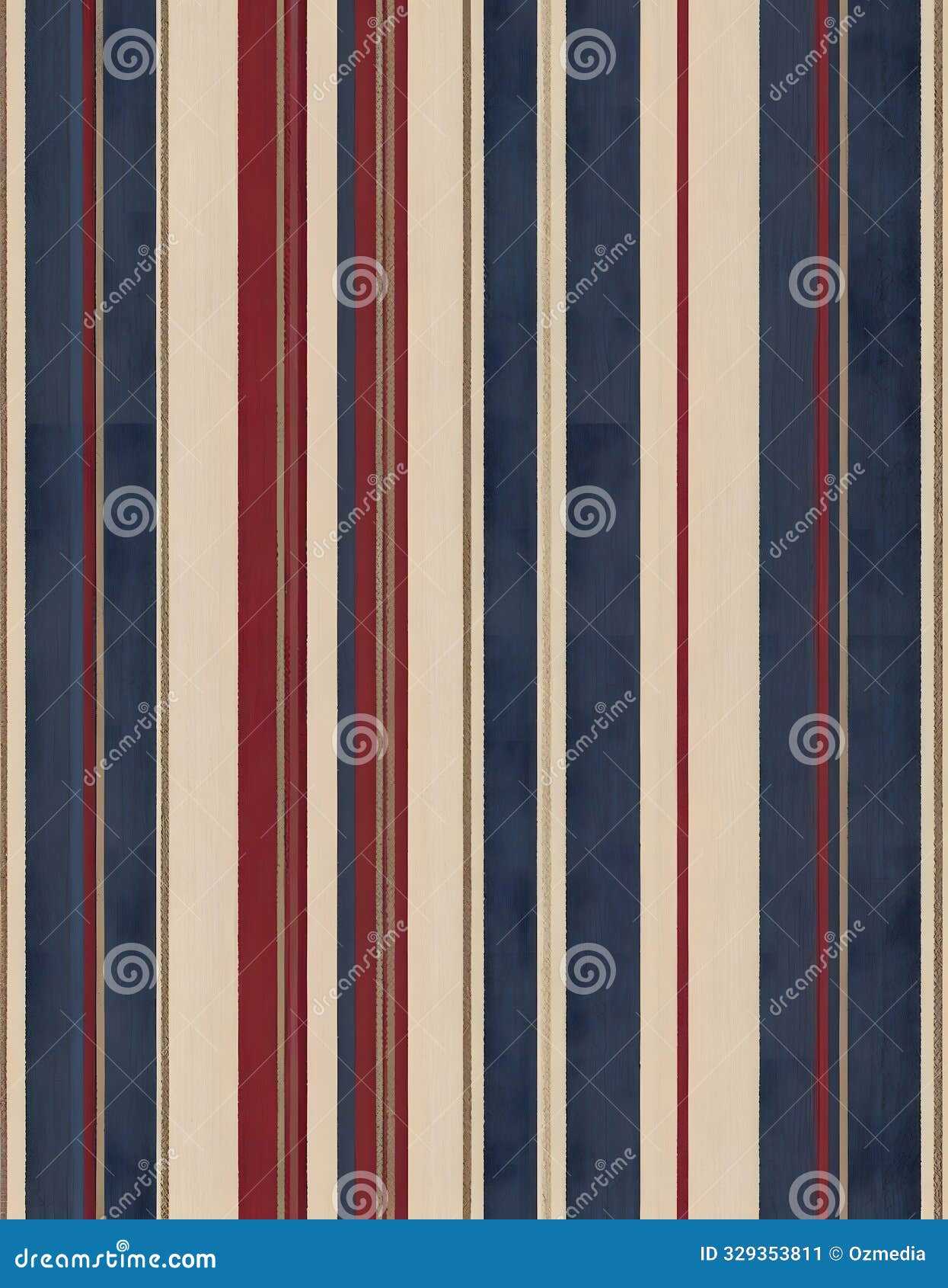 Striped Abstract Design with Red, Blue, and Beige Colors, Generative AI ...