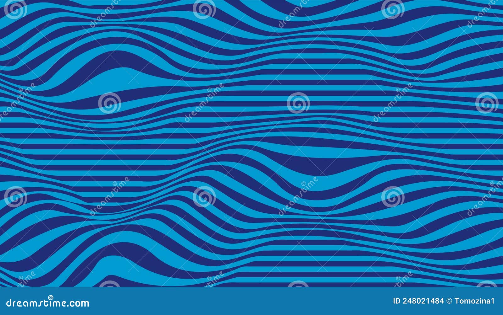 Striped Abstract Wavy Background Stock Vector - Illustration of ...