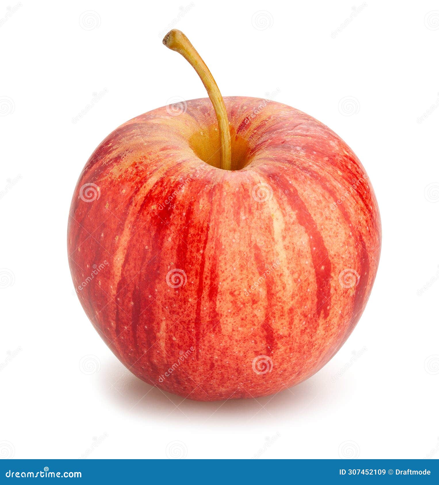 Striped Apple Path Isolated Stock Image - Image of studio, ingredient ...