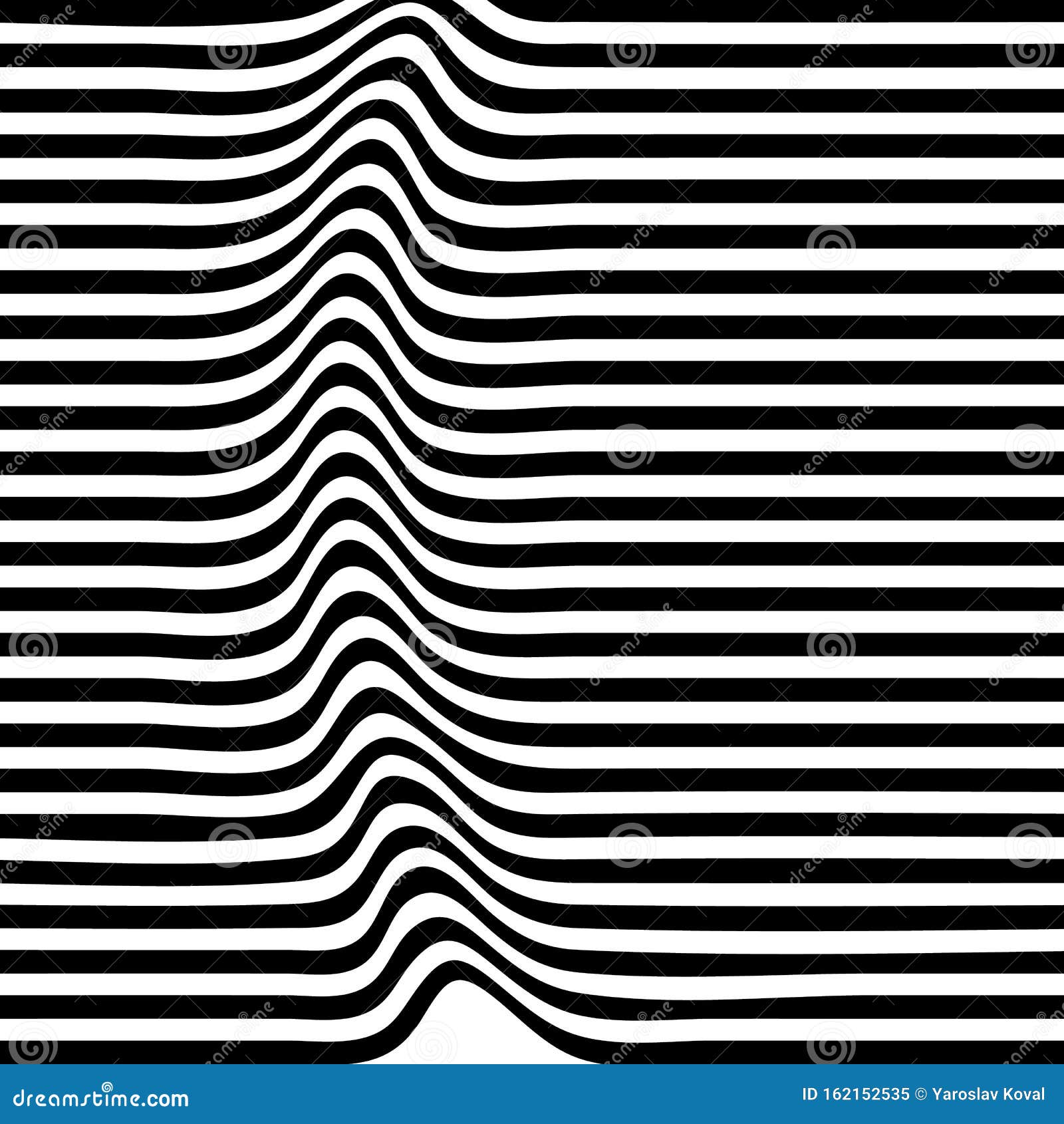 Seamless Red Striped Backdrop Zebra Top Distortion Stock Illustration ...