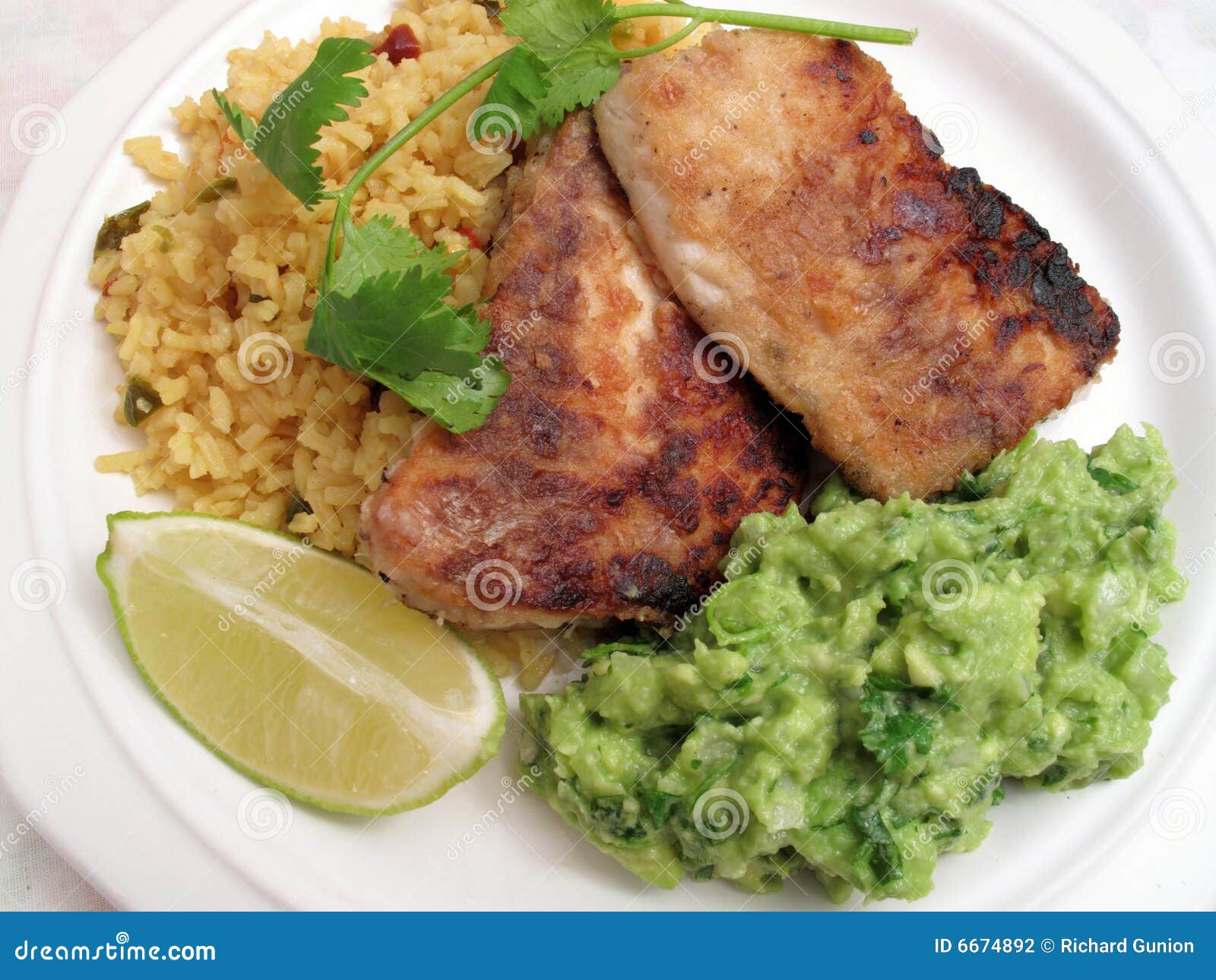 Striped Bass Mojo De Ajo stock photo. Image of fillets - 6674892