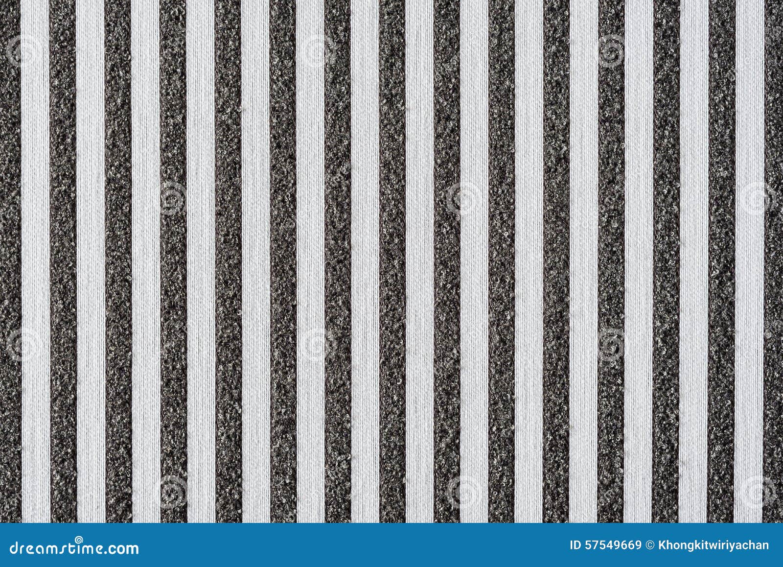 Striped Black and White Fabric Texture Stock Image - Image of rough ...