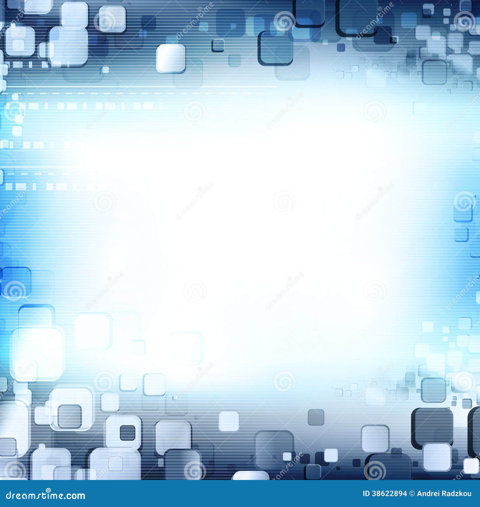 Striped Blue-gray Background with Squares Stock Vector - Illustration ...