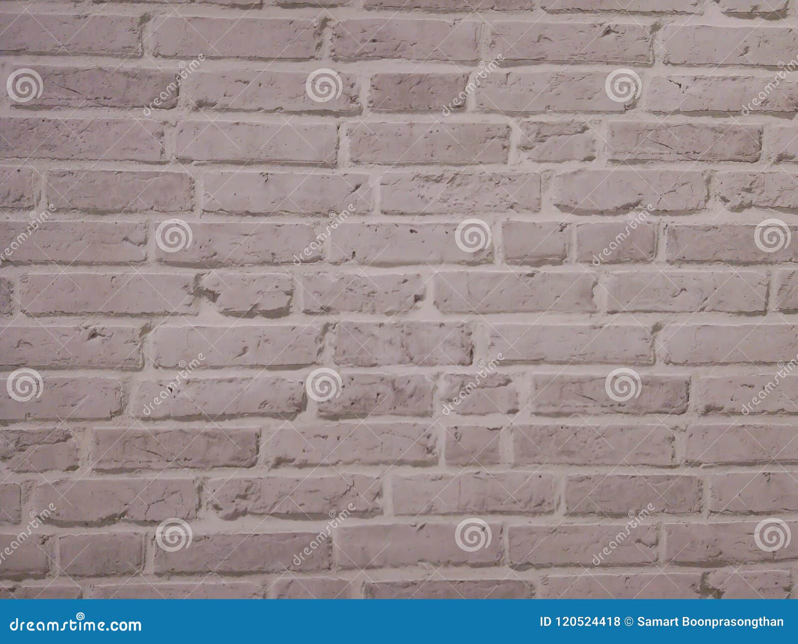 Striped Brick Walls is Used As the Background. Stock Photo - Image of ...