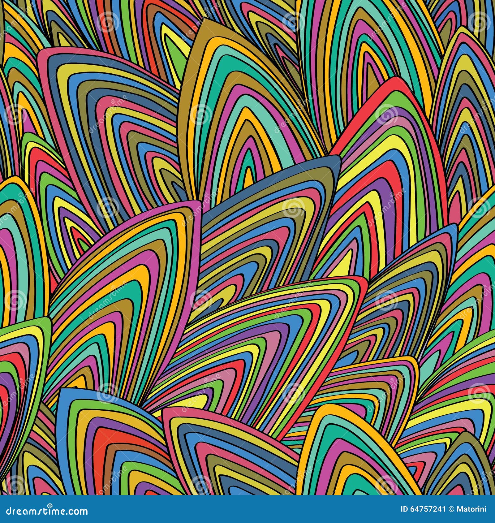 Striped bright pattern. stock vector. Illustration of motion - 64757241