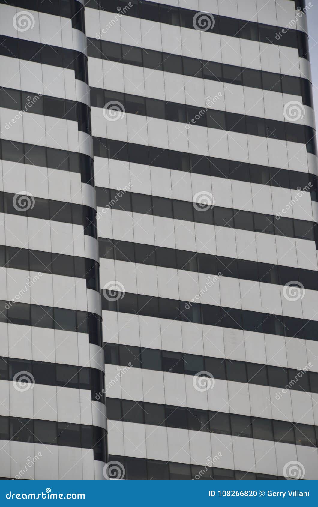 Striped Building in Downtown Portland, Oregon Stock Photo - Image of ...