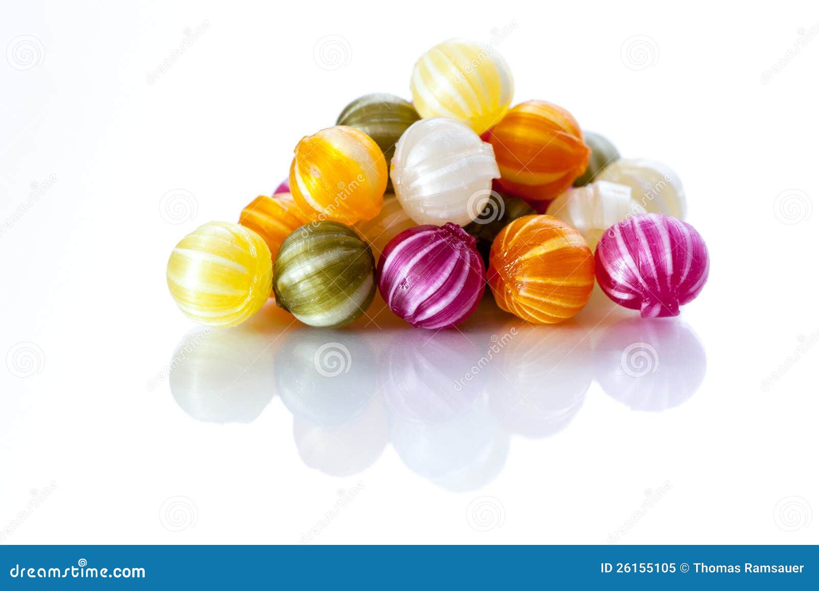 Striped Candy stock image. Image of bonbons, colour, isolated - 26155105
