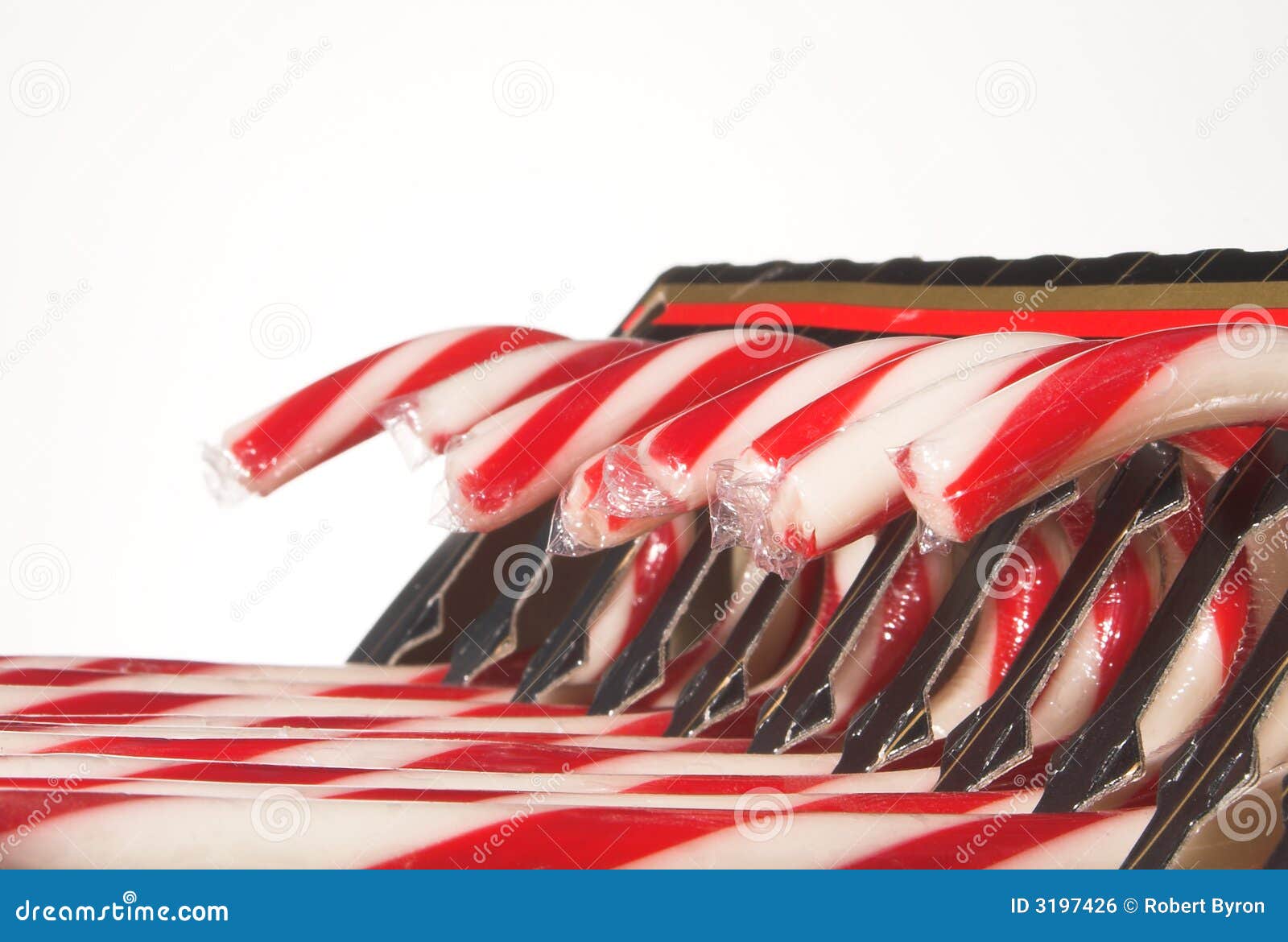 Striped Candy Canes stock photo. Image of confections - 3197426