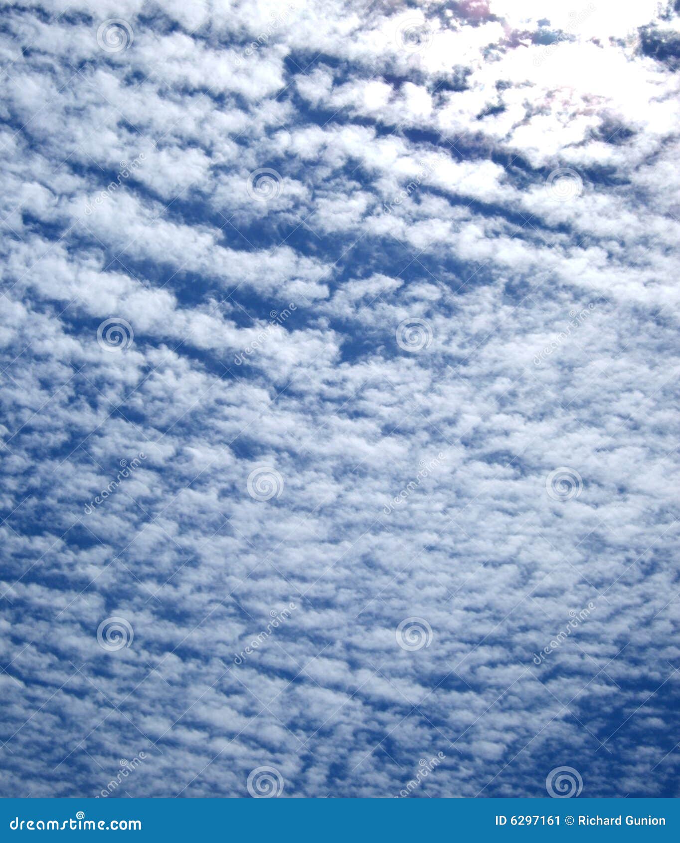 Striped Clouds stock image. Image of background, nature - 6297161