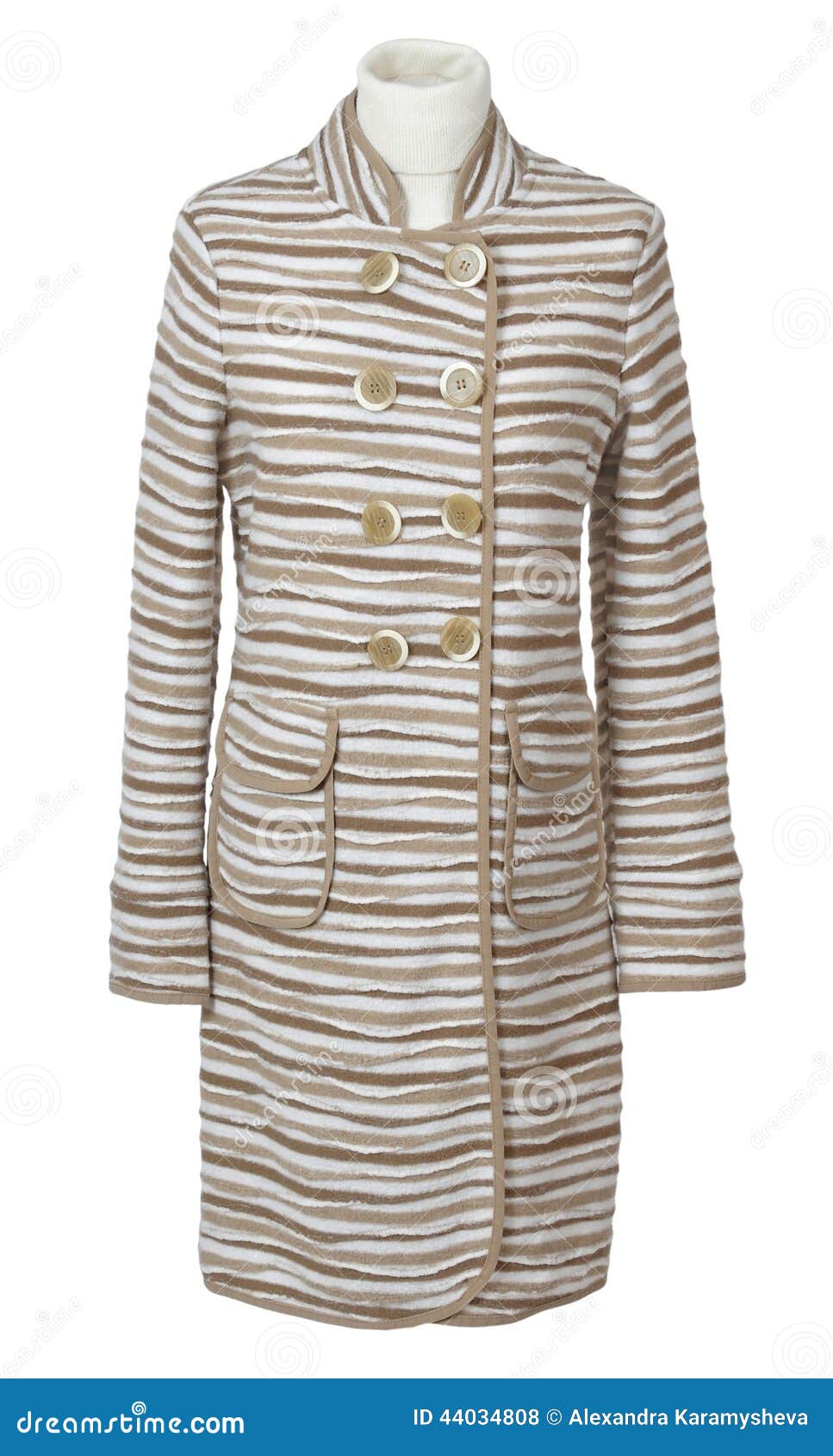Striped coat stock photo. Image of classic, elegance - 44034808