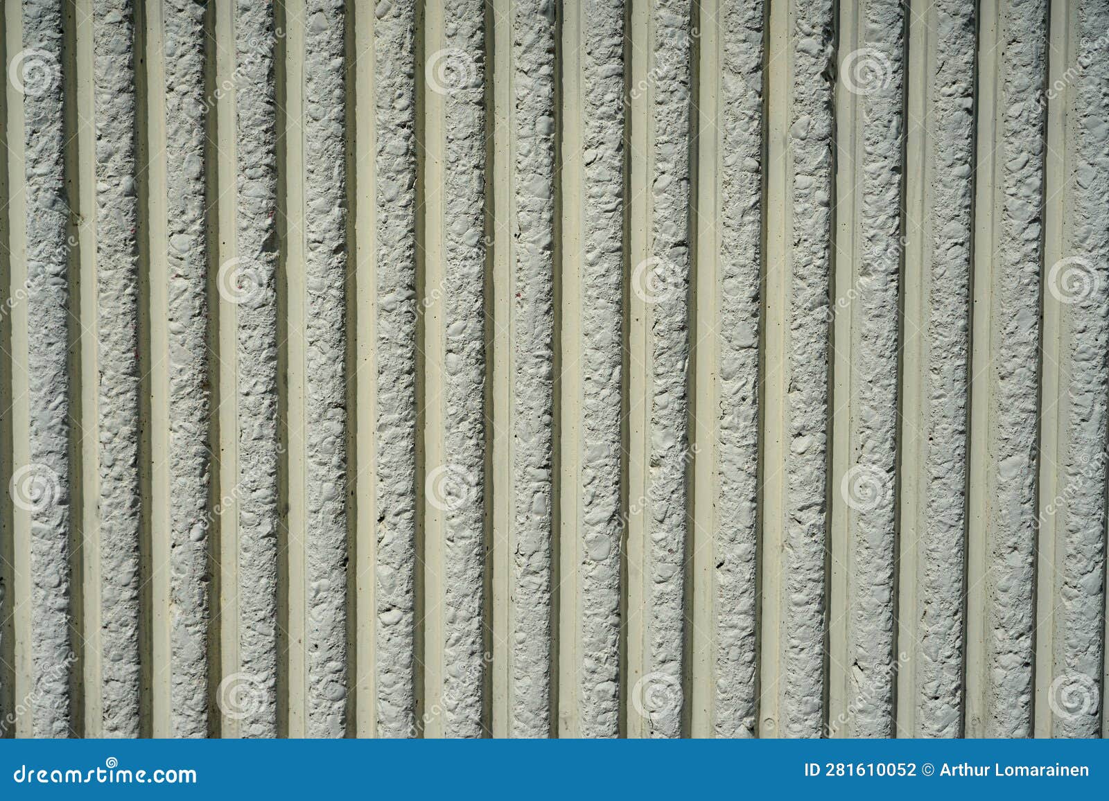 A Striped Concrete Wall As a Background. Stock Photo - Image of ...