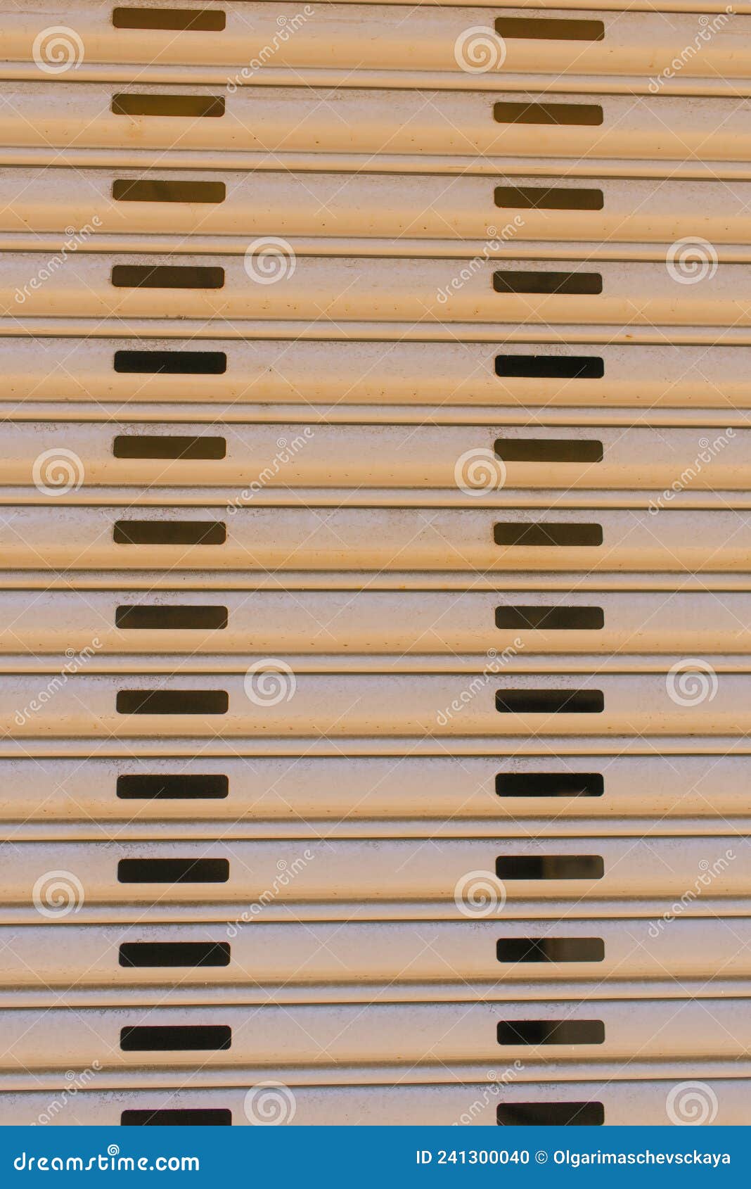 Striped Construction Texture. the Walls are Paneled in Beige Stripes ...