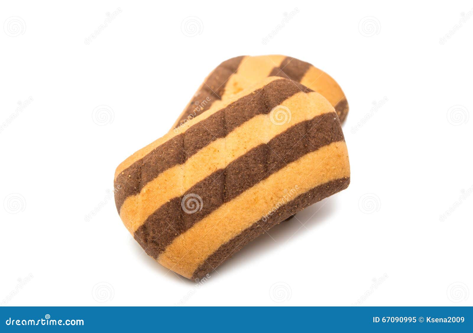 Striped cookies stock image. Image of diet, chocolate - 67090995