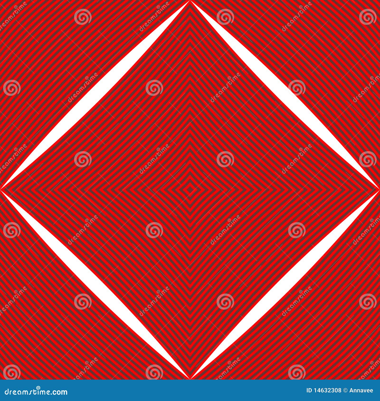 Striped diamond pattern stock vector. Illustration of striped - 14632308