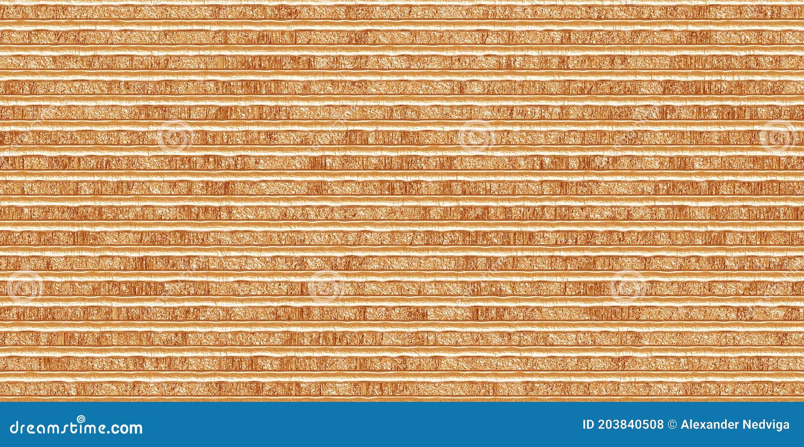 Striped Golden Shiny Metal Texture. Seamless Gold Sheet Pattern Stock ...