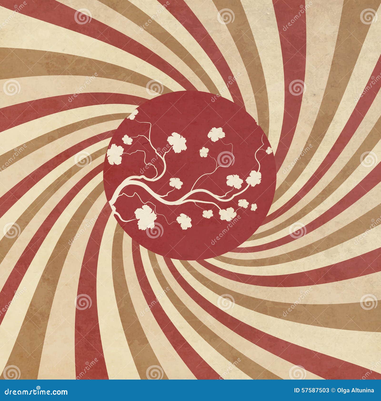 Striped Japanese Background Stock Vector - Illustration of insignia ...