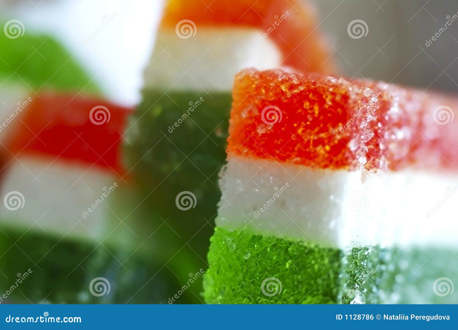 Striped Jellies (shallow DOF) Stock Photo - Image of chewy, juicy: 1128786