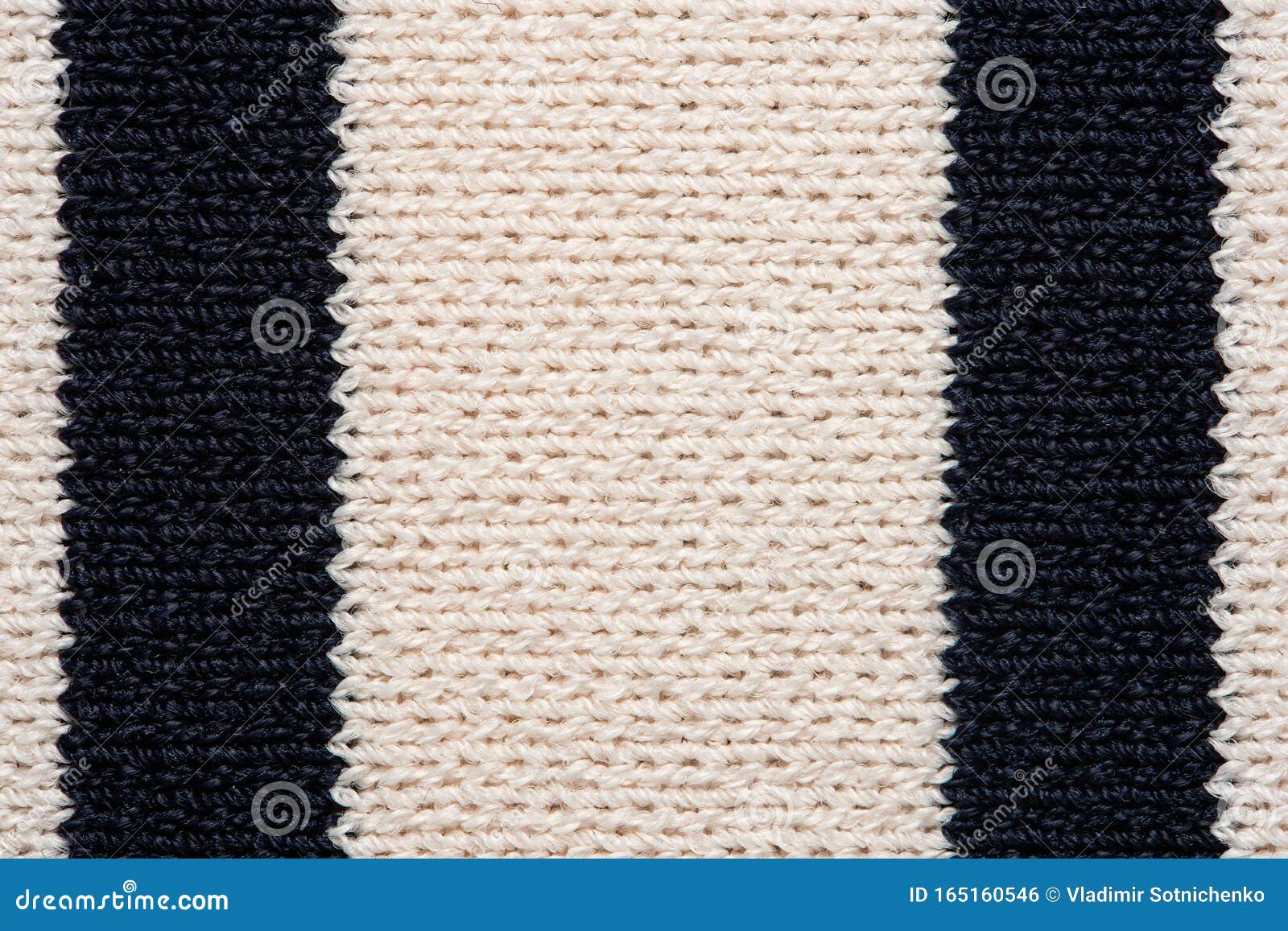 Striped Knit Fabric Texture Stock Photo - Image of design, decorative ...