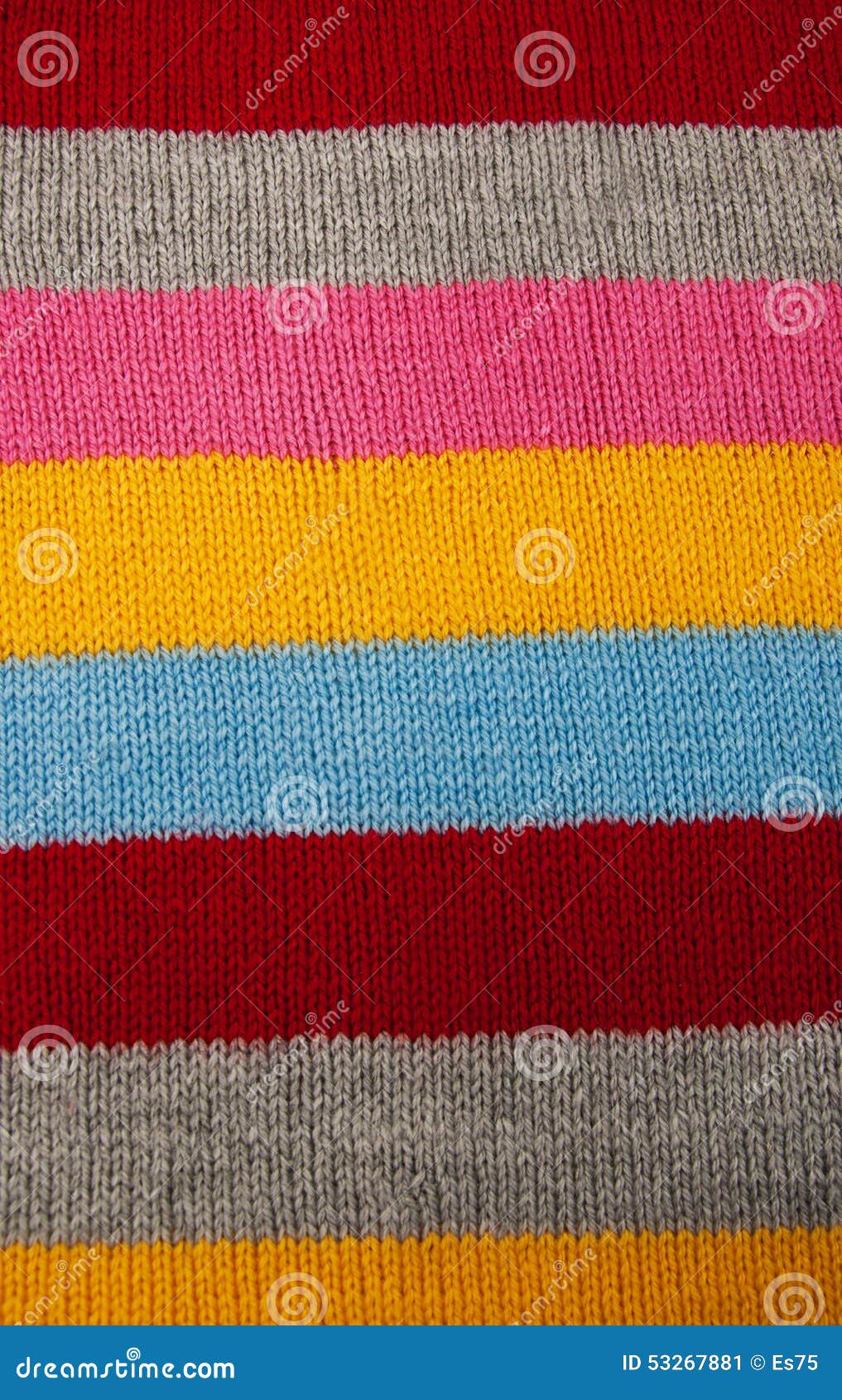 Striped knitted texture stock image. Image of knits, colorful - 53267881