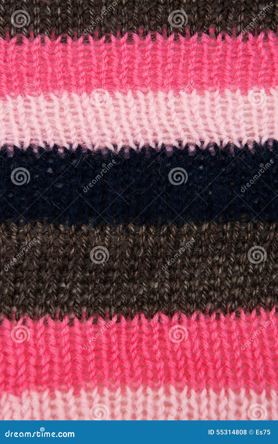 Striped knitted texture stock photo. Image of blue, fiber - 55314808