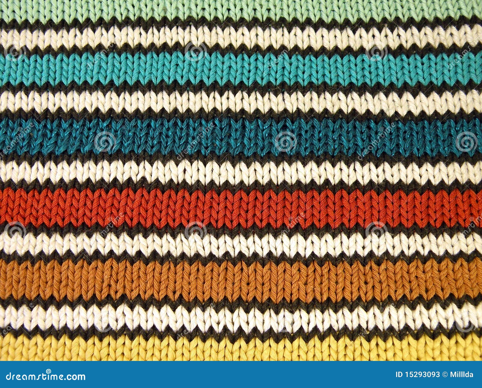 Striped knitting stock image. Image of colors, fabric - 15293093