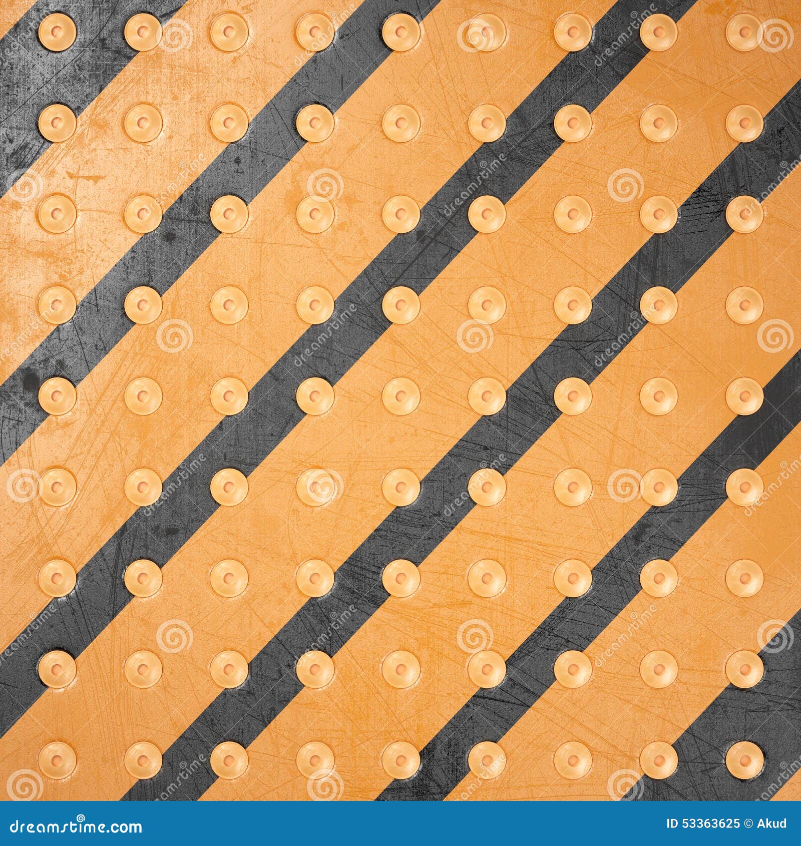 Striped Metal Background with Rivets Stock Illustration - Illustration ...