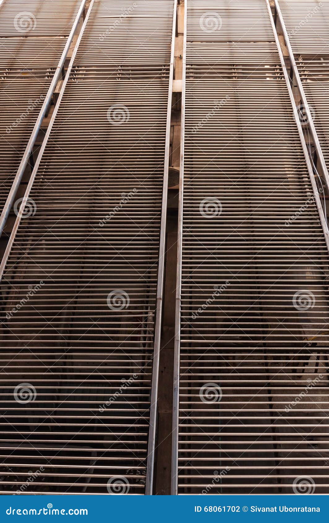 Striped metal panel stock photo. Image of decoration - 68061702