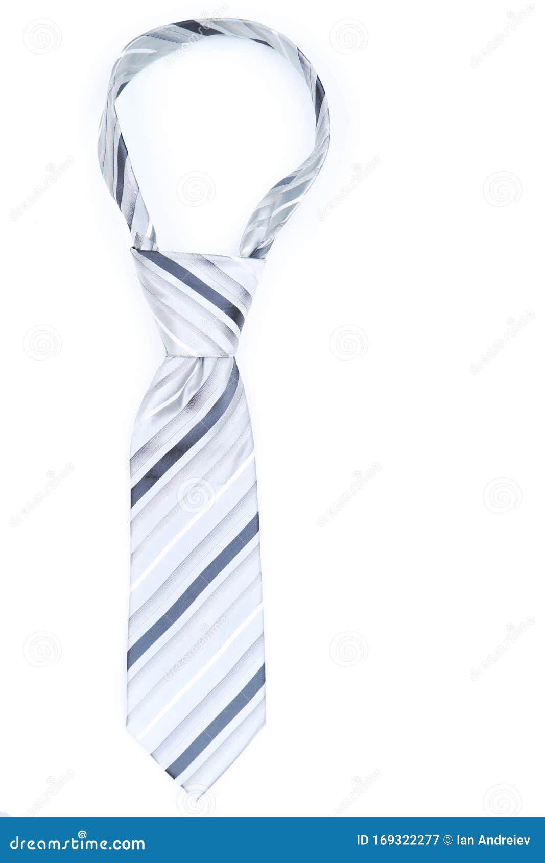 Striped necktie stock image. Image of design, background - 169322277