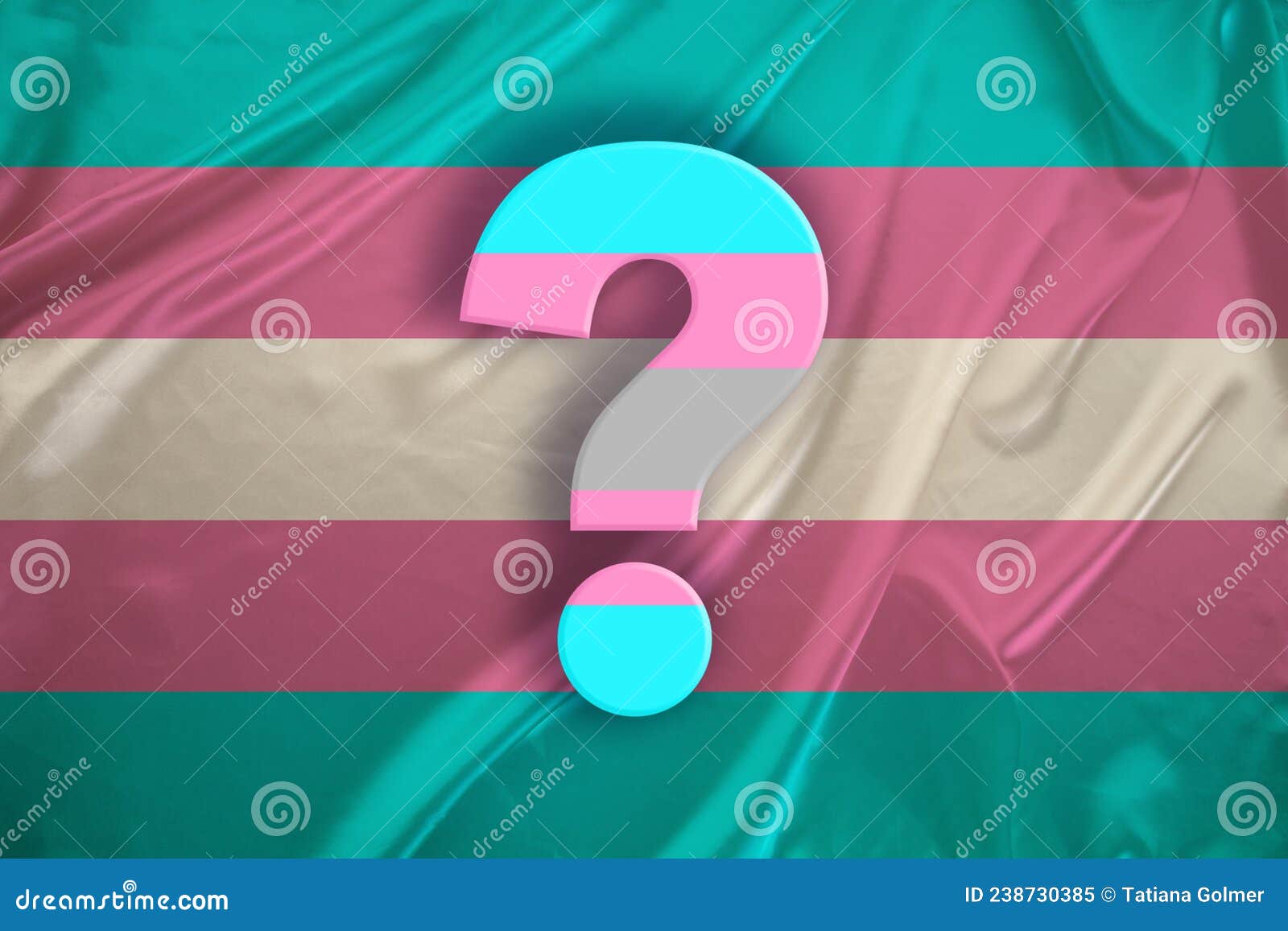 Striped Nonbinary Trans Flag: Combining the Non-binary and Transgender ...
