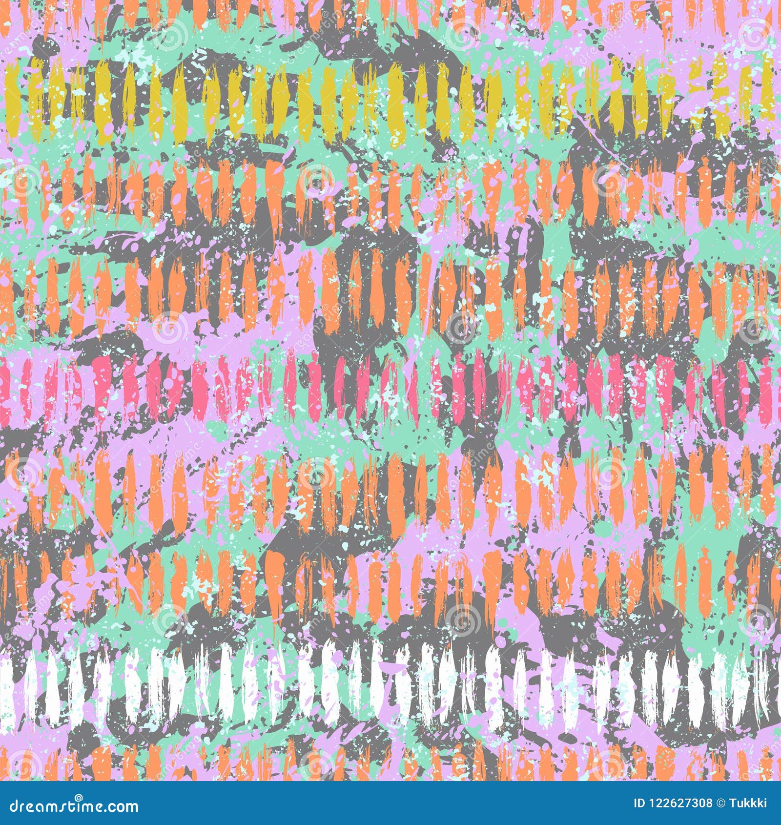 Striped Pattern with Brushed Lines Stock Vector - Illustration of ...