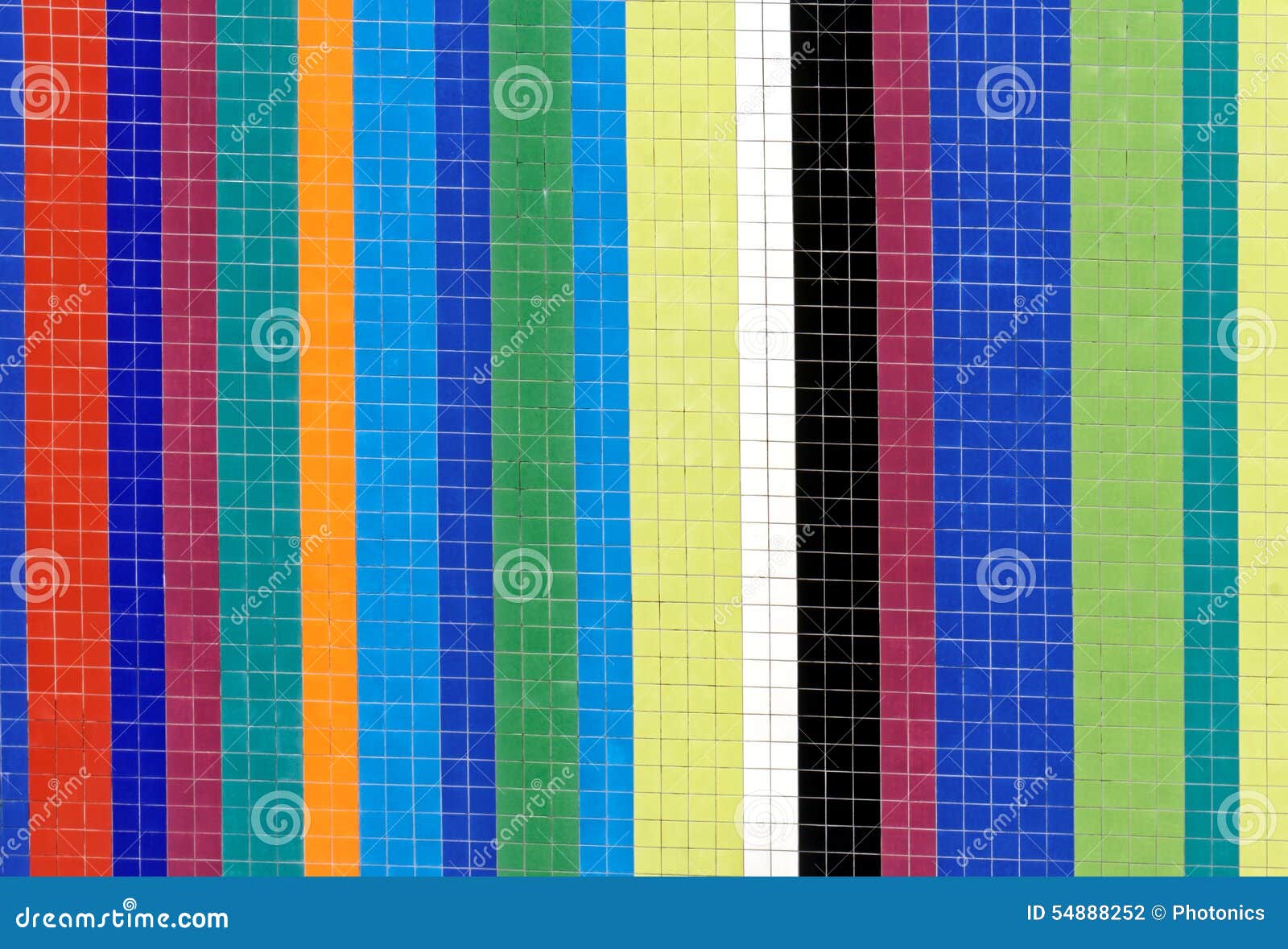 Striped Pattern Made from Wall Tiles Stock Photo - Image of surface ...