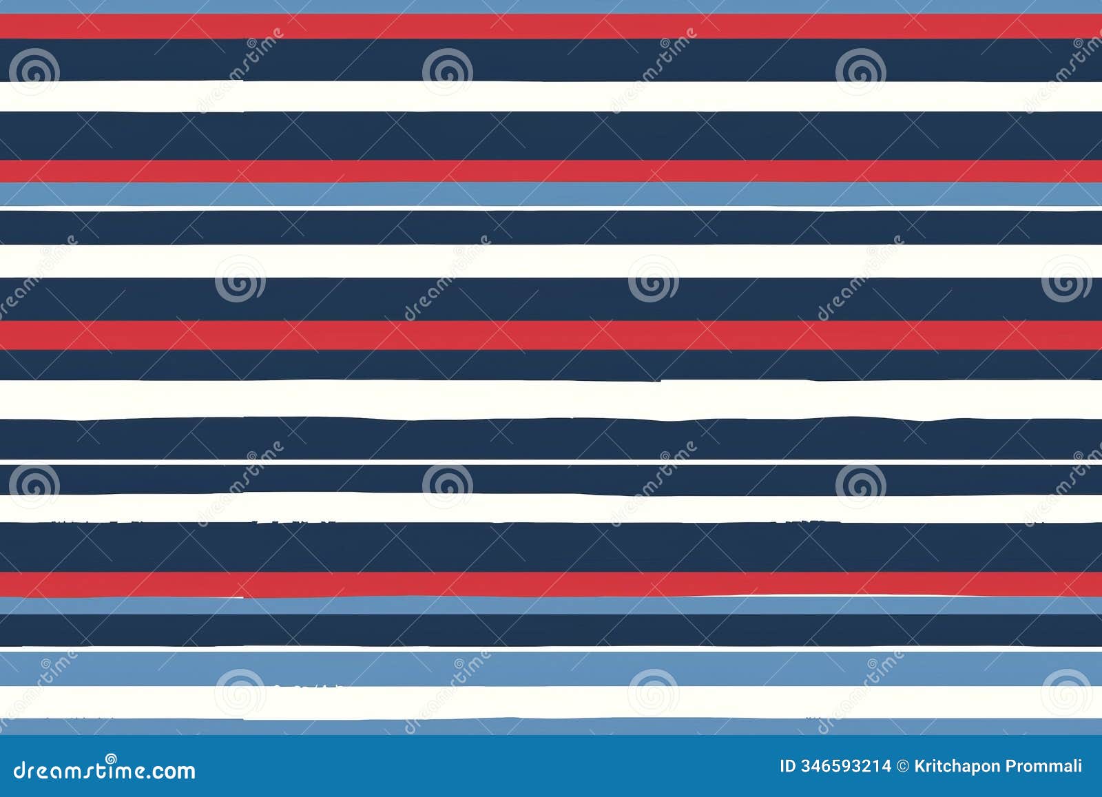 Striped Pattern in Red, White, and Blue Stock Illustration ...
