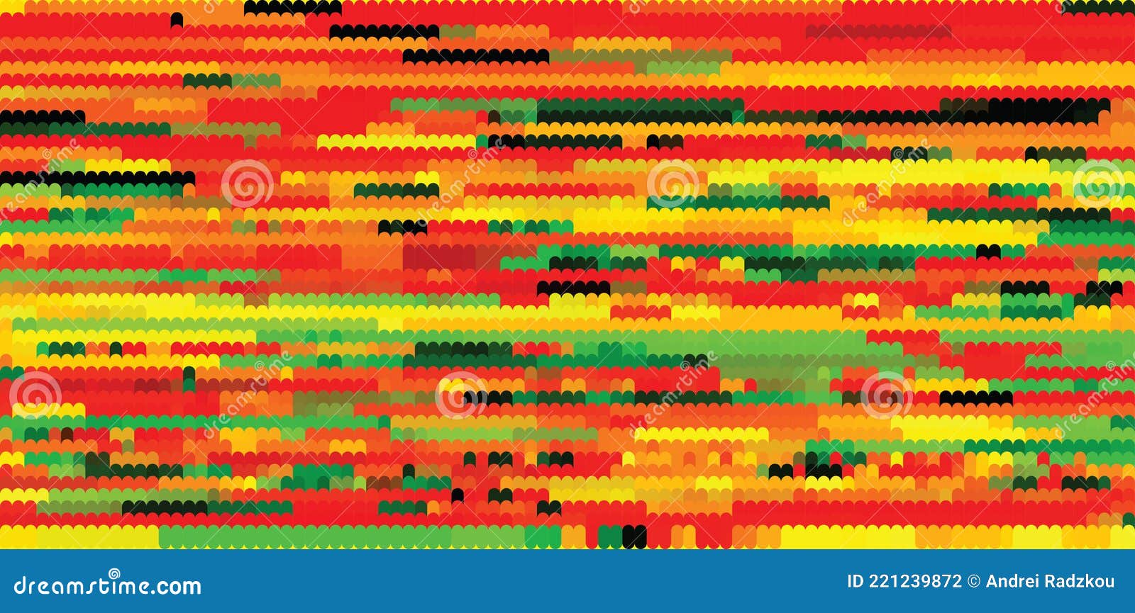 Striped Pattern with Reggae Motif. Vector Background Stock Vector ...