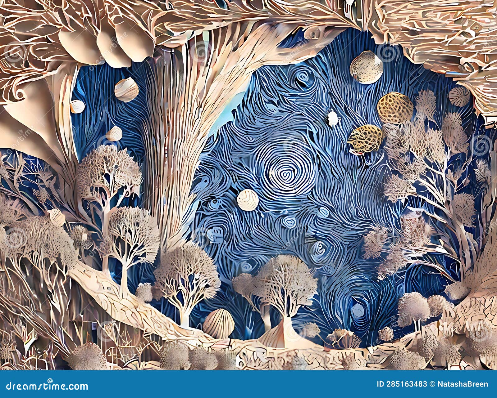 Striped Plastic Background with Abstract Flat Design Stock Illustration ...