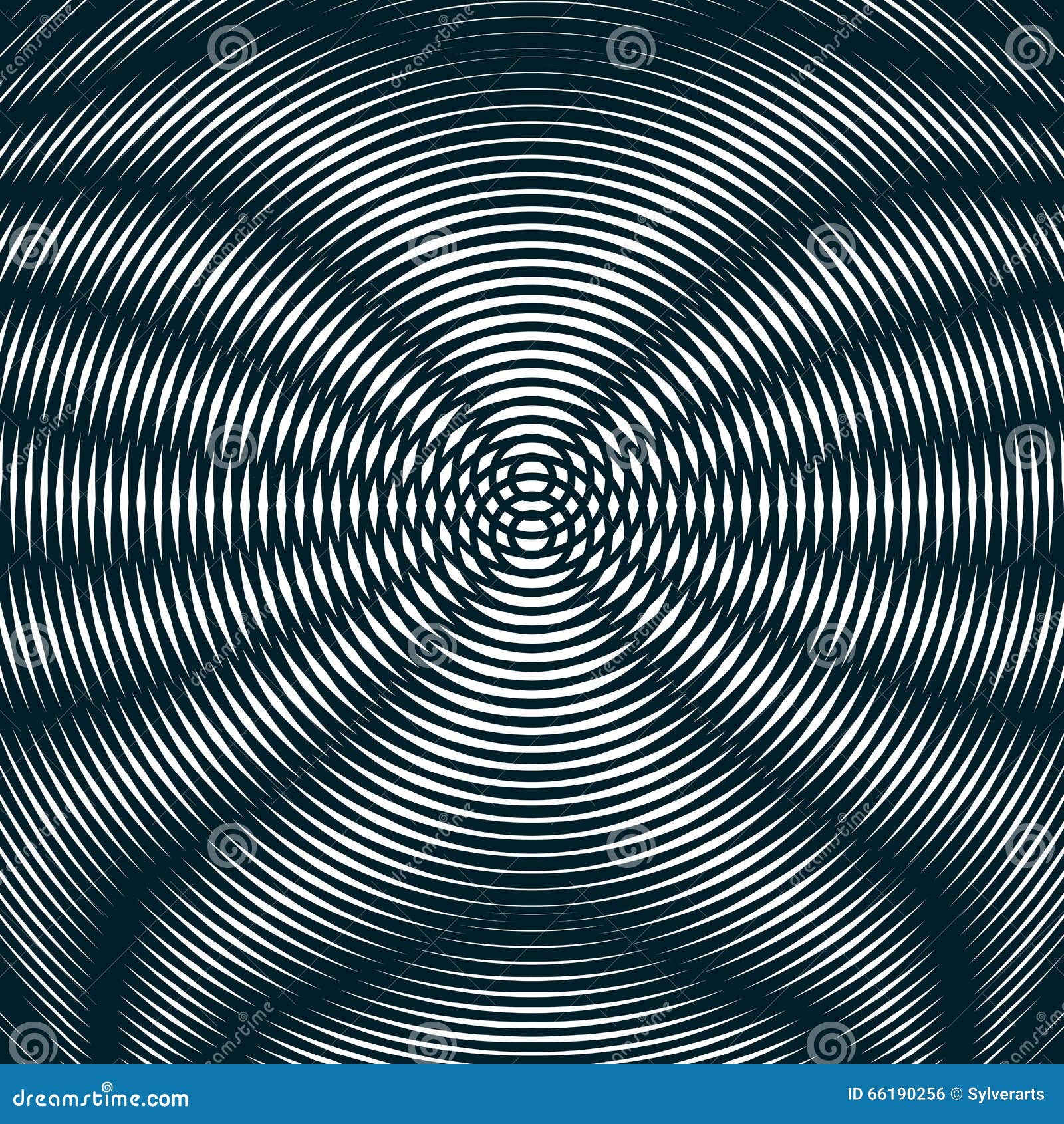 Striped Psychedelic Background with Black and White Moire Lines Stock ...