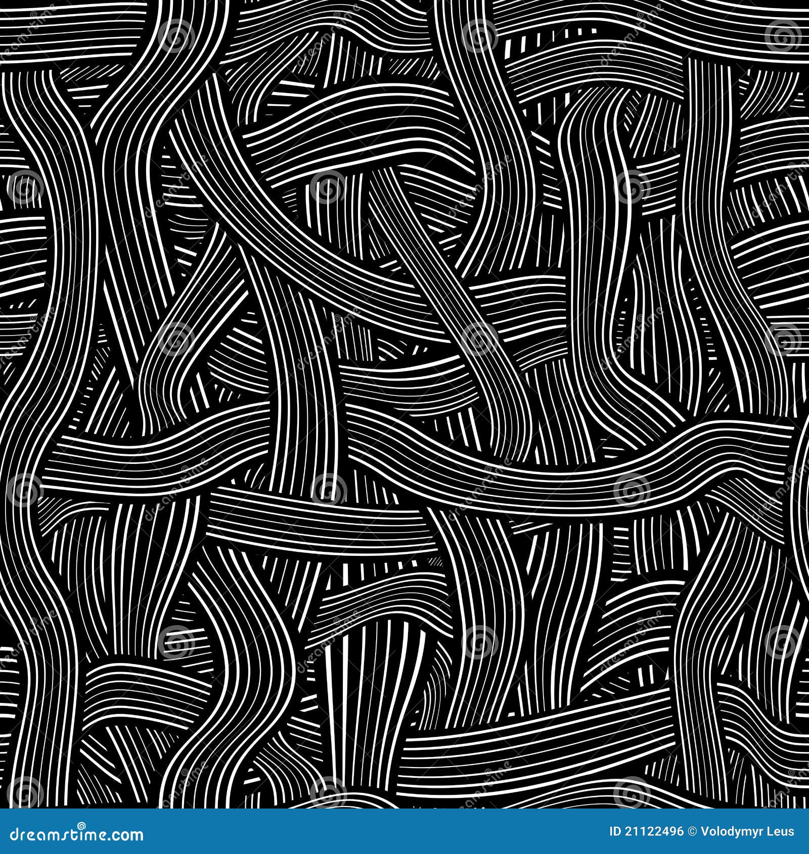 Striped Ribbons Seamless Wallpaper Stock Vector - Illustration of chaos ...