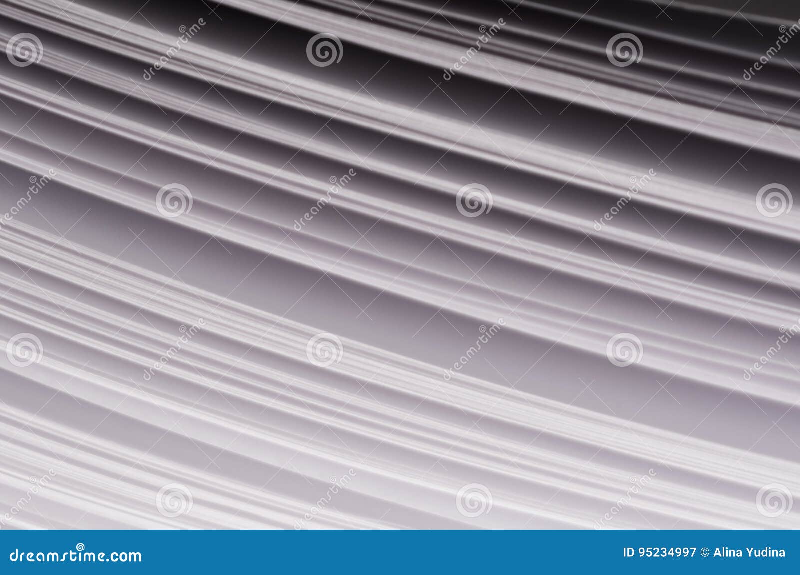 Striped Rough White Texture of Pages Paper with Contrast Gradient ...