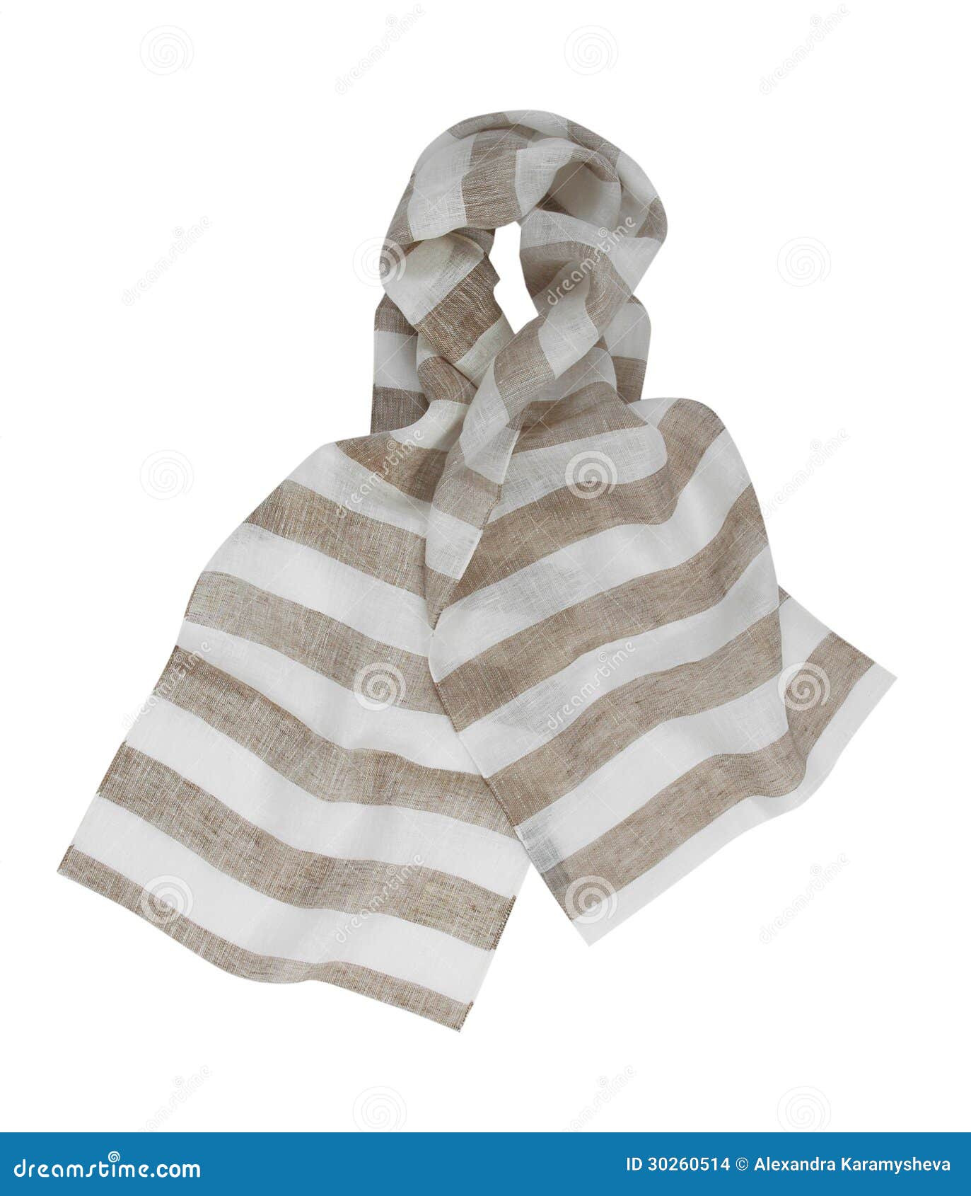 Striped scarf stock photo. Image of headscarf, scarf - 30260514