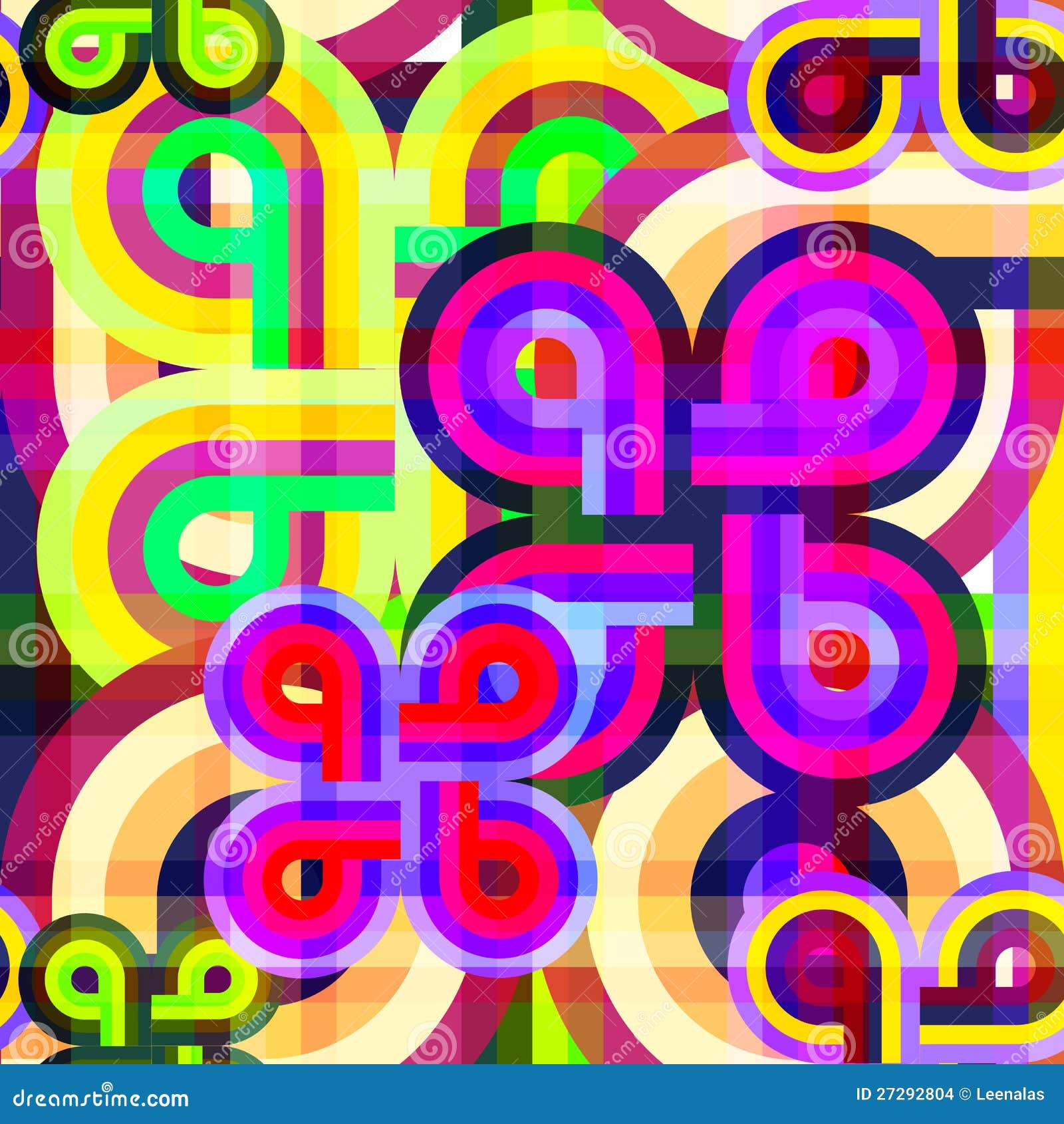 Striped seamless shapes stock vector. Illustration of template - 27292804