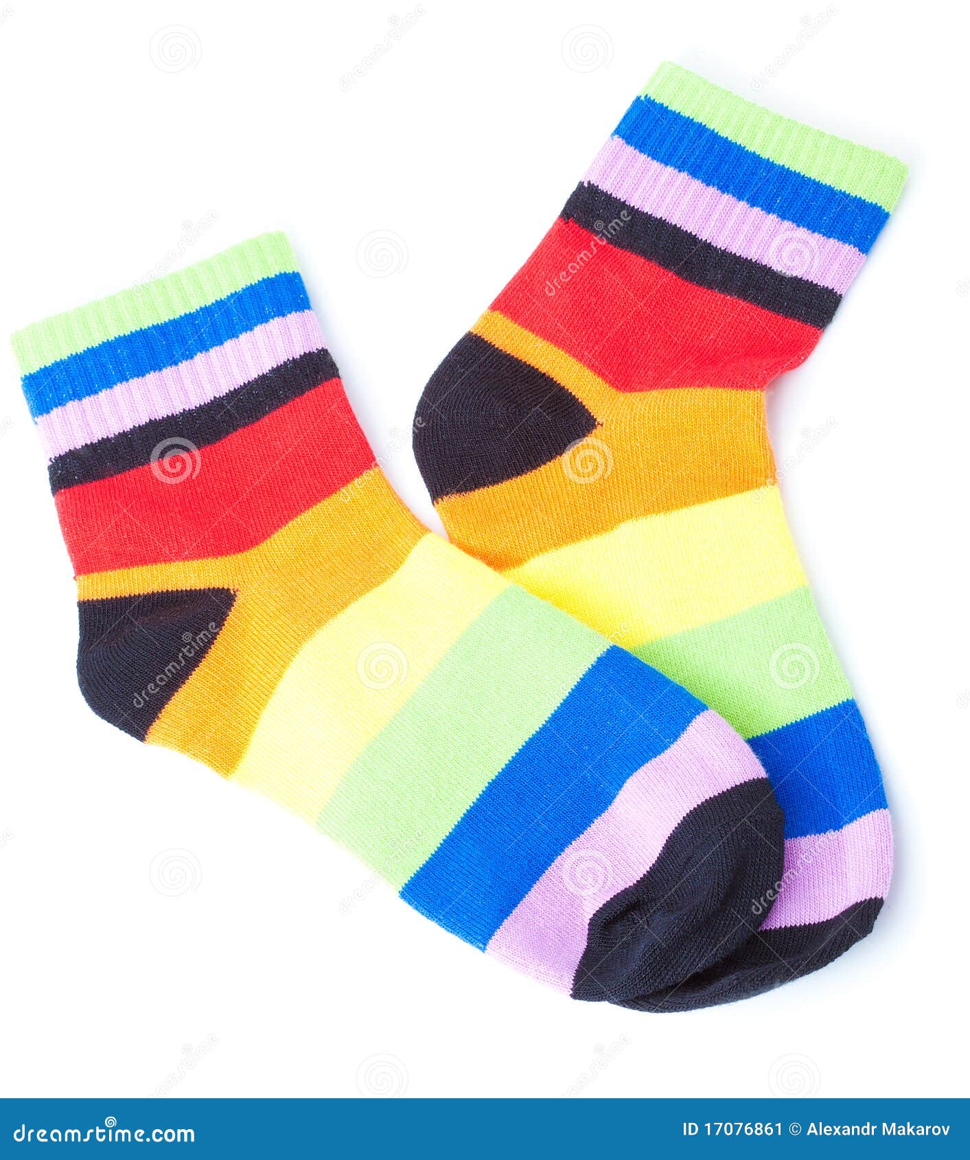 Striped socks stock image. Image of trendy, colorful - 17076861