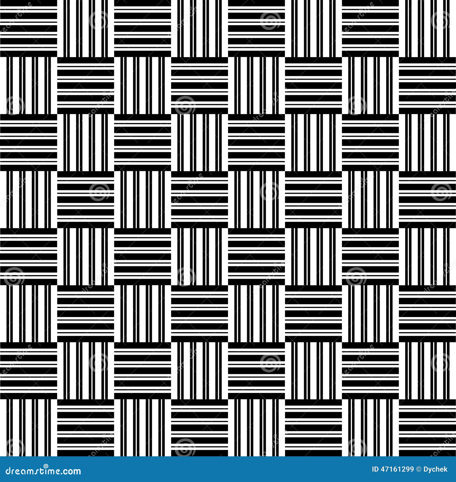 Striped squares. stock vector. Illustration of fabric - 47161299