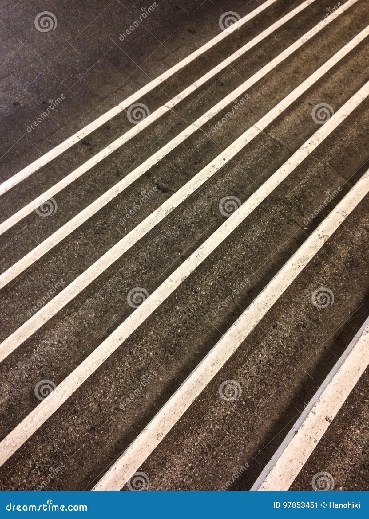Striped Stairs, Concrete Steps in Underground Station Stock Image ...