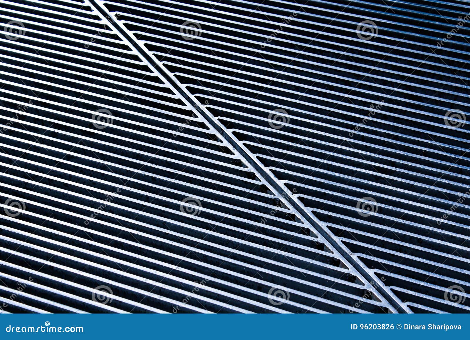 Striped texture of metal stock photo. Image of industrial - 96203826