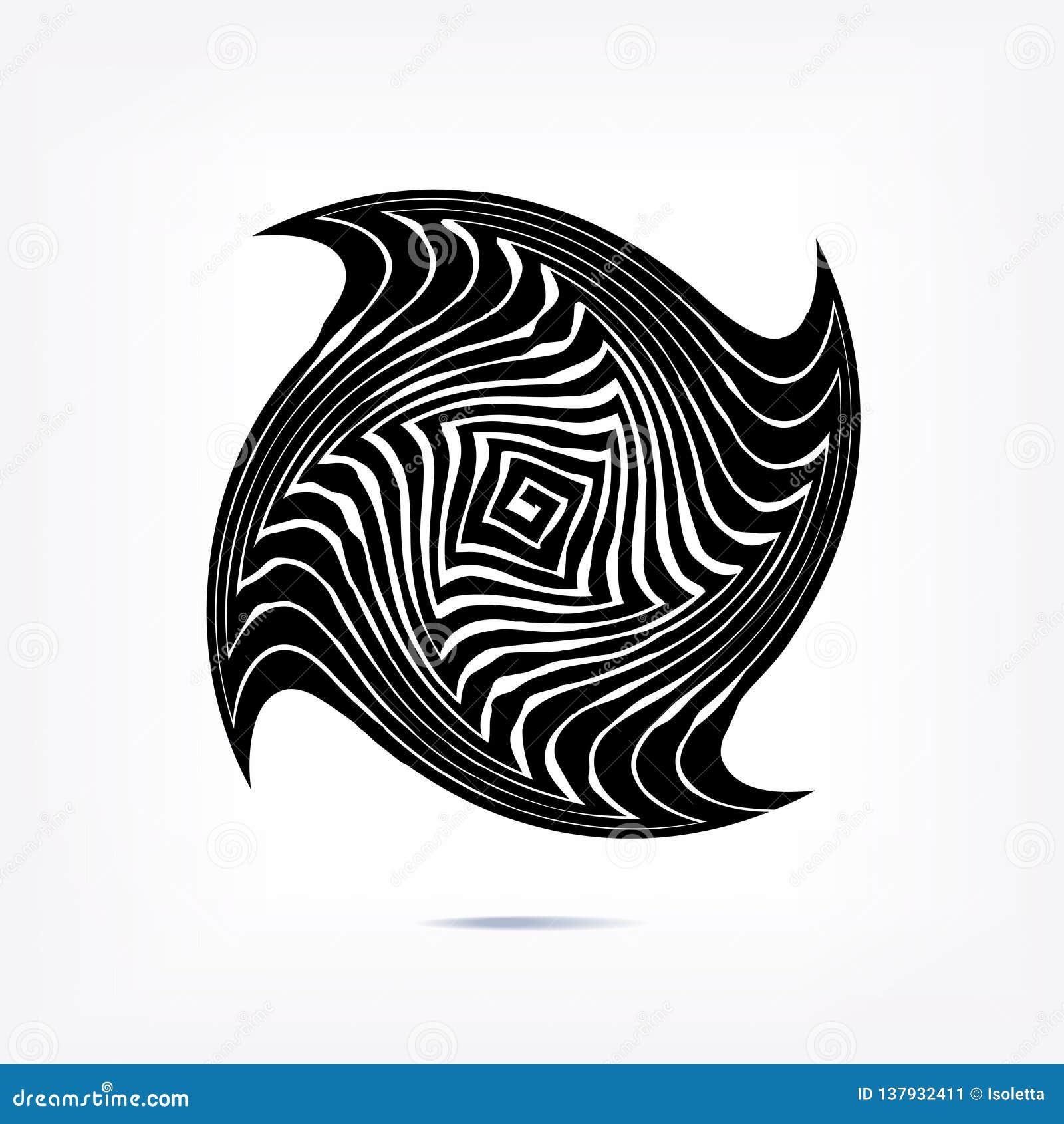 Stripe Cbackground, Abstract Pattern. Twisted Graphic Element Stock ...