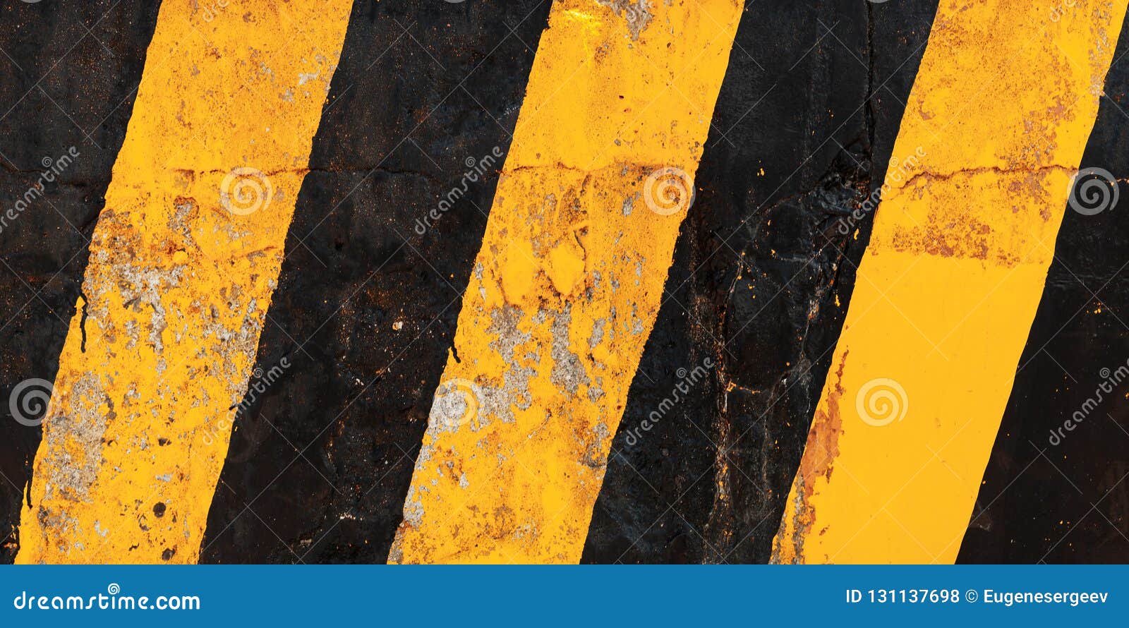 Striped Yellow Black Caution Pattern Stock Photo - Image of ...